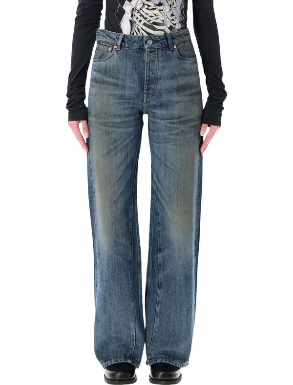 Our Legacy Treble Cut Jeans In Rocker Storm Wash - 27% Off